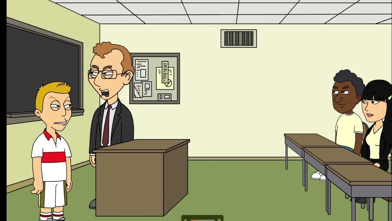 daryl is late to school /talks back to the teacher and gets grounded - YouTube