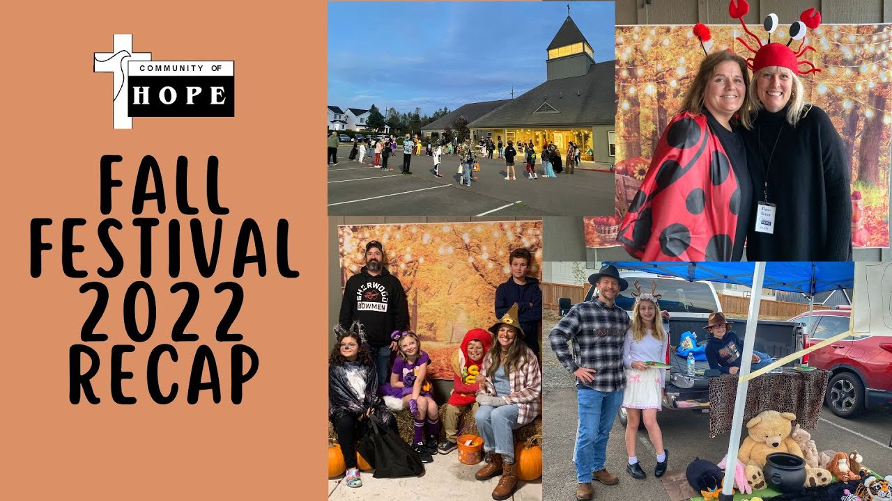 Fall Festival 2022 Recap | Community of Hope Church - YouTube