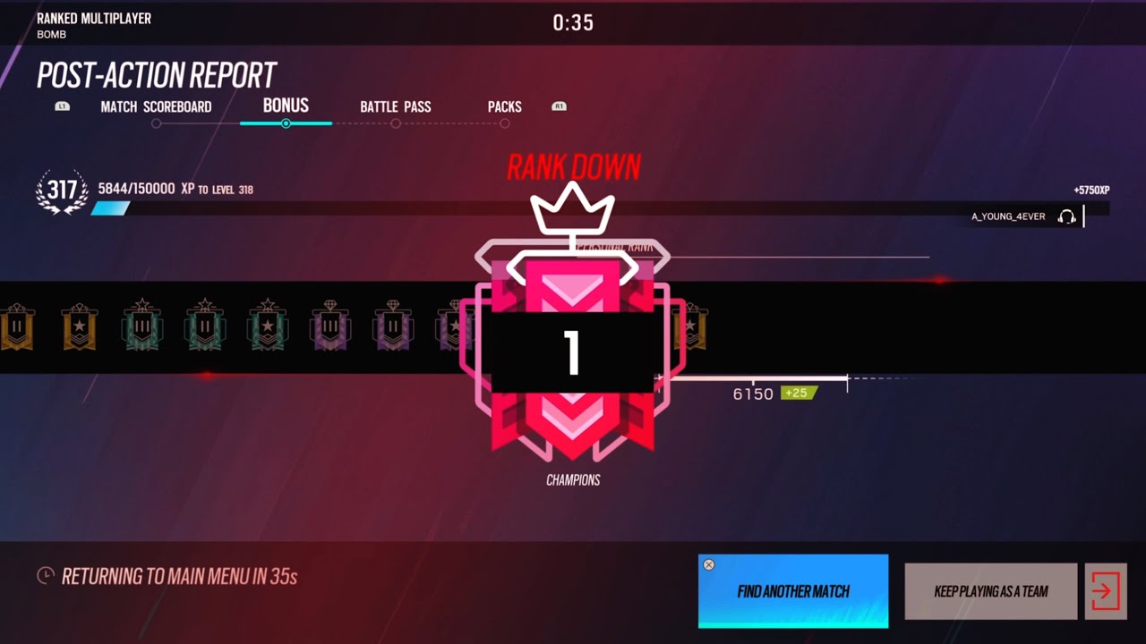 CHAMPION in Operation Crystal Guard - Rainbow Six Siege - YouTube