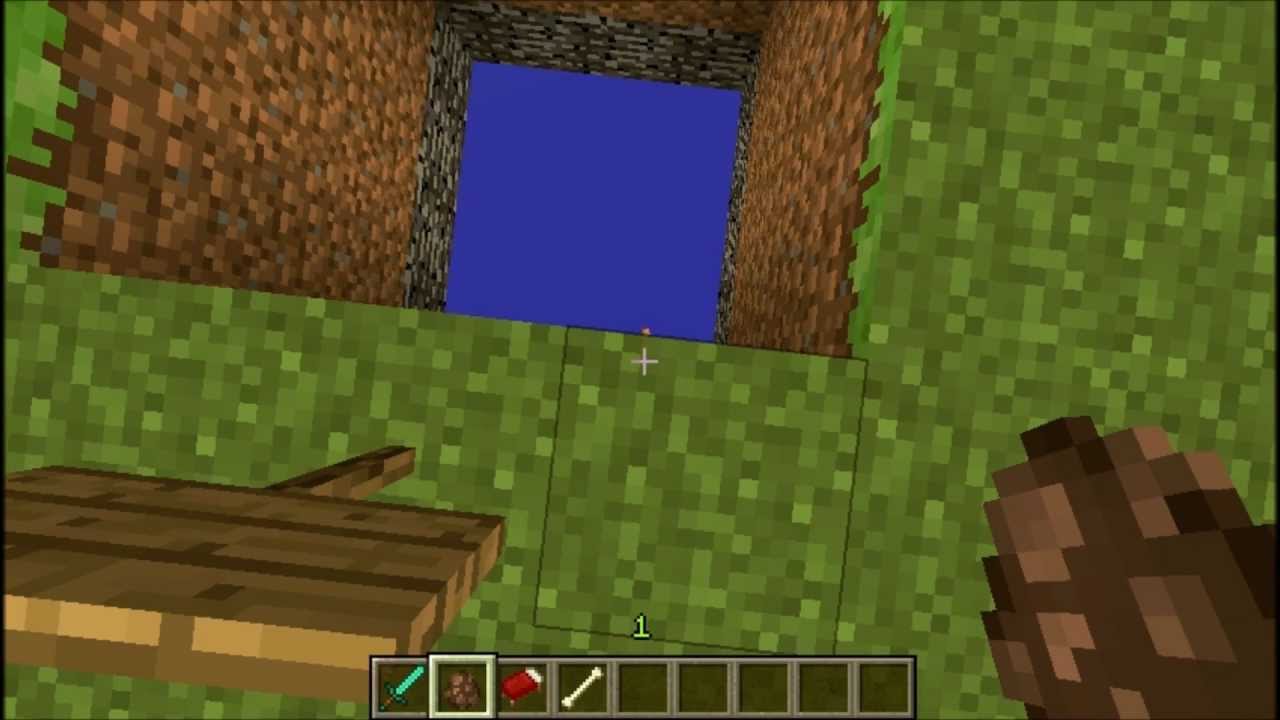 Minecraft - The hole that never ends! - YouTube
