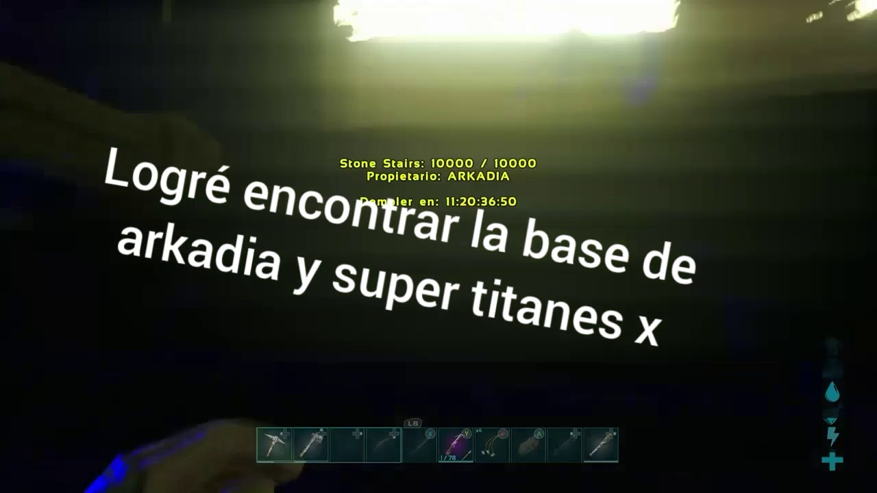 ARK RAIDEO a arkadia y super titanes x - YouTube