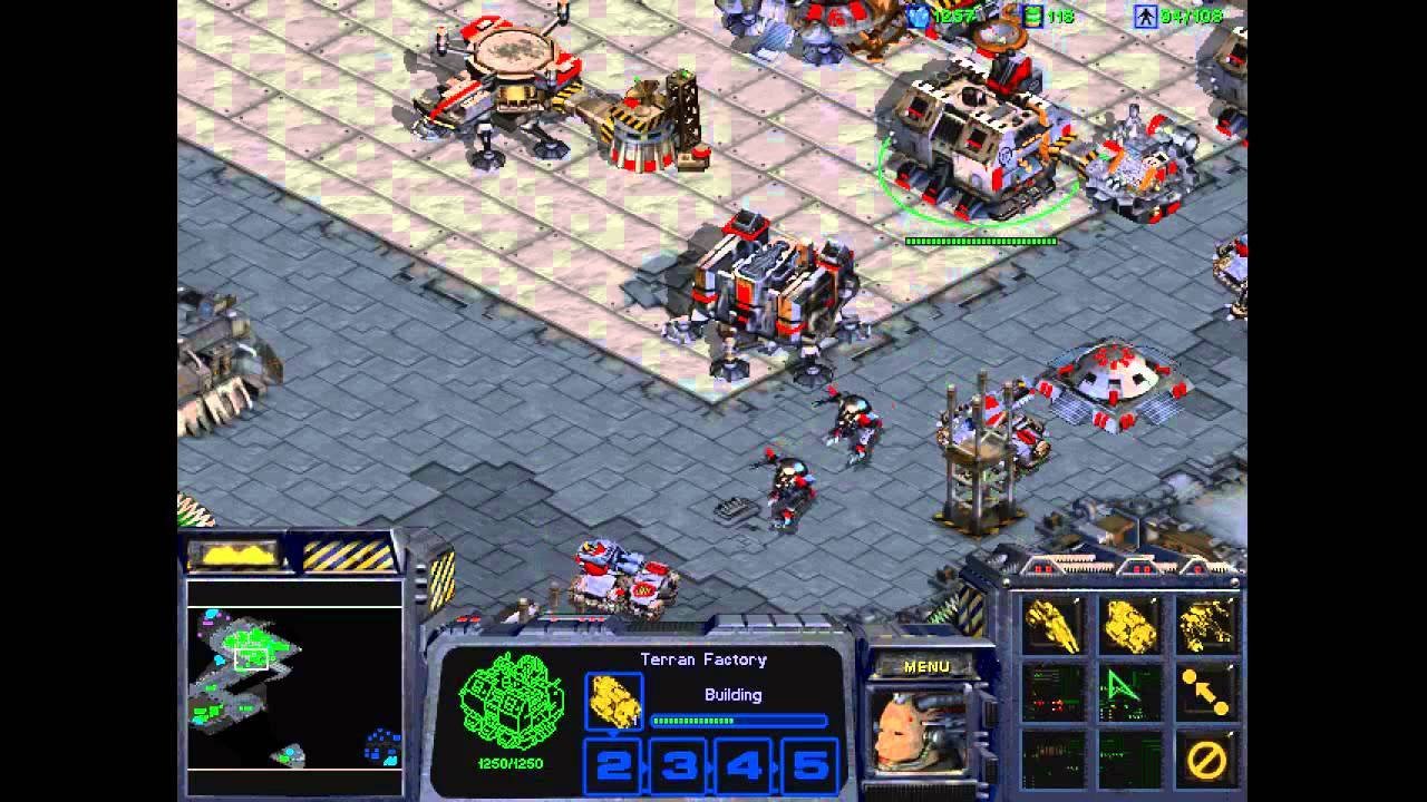 Starcraft 1 - Terran Campaign: Cinematic 3 + Mission 9 (New Gettysberg ...