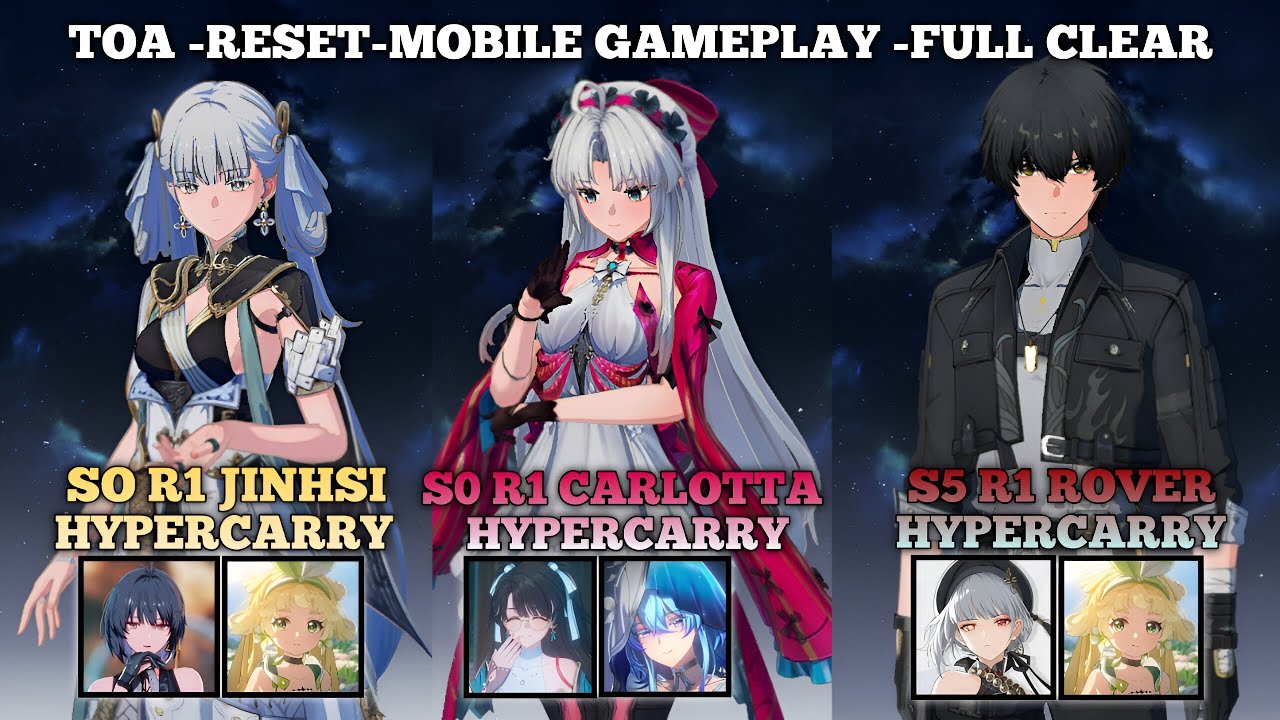 [WUWA]-F2P-MOBILE GAMEPLAY-TOA-FULL CLEAR - YouTube