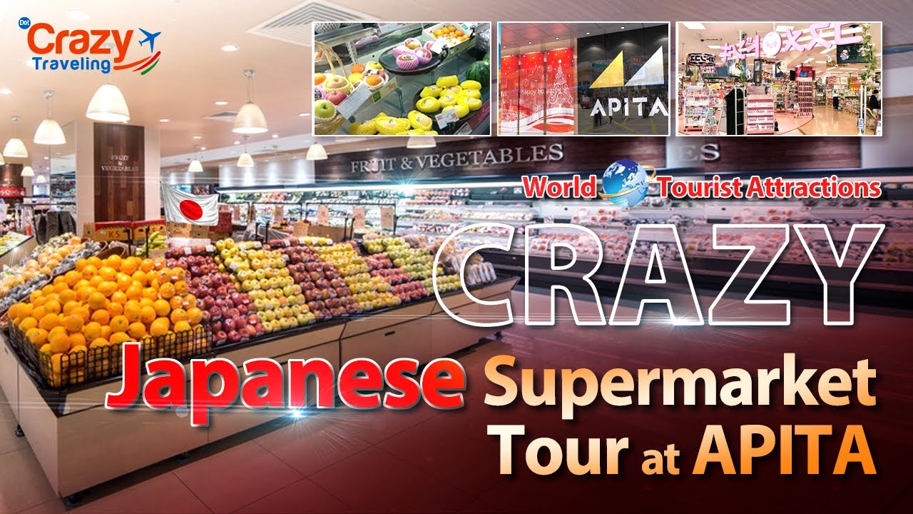 Japanese Supermarket Tour at APITA | 4K - YouTube