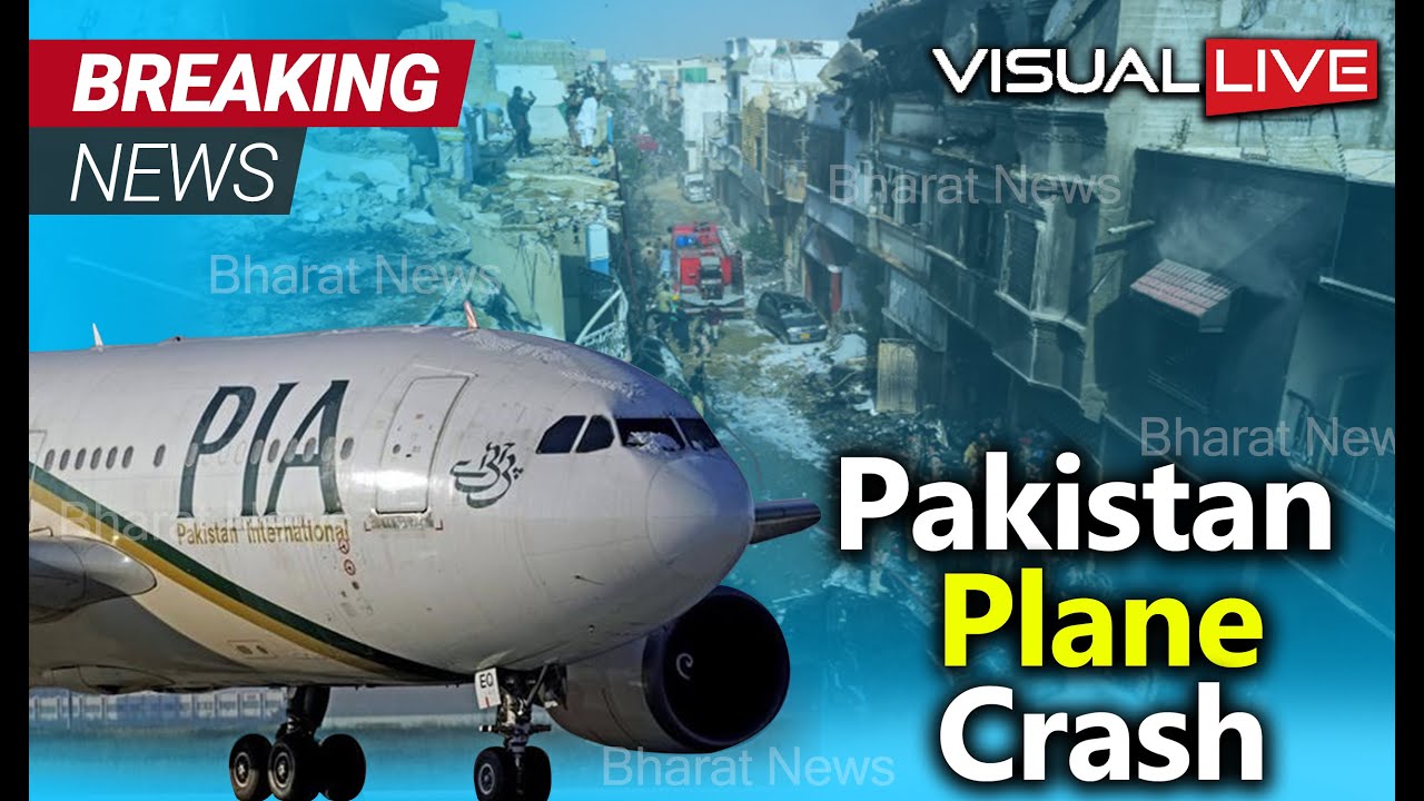 Exclusive Video!! PIA Passenger Plane Crash Footage In Karachi - YouTube