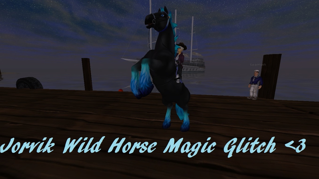 Star Stables: Magic glitch with the Jorvik Wild Horse: Shire Model ...