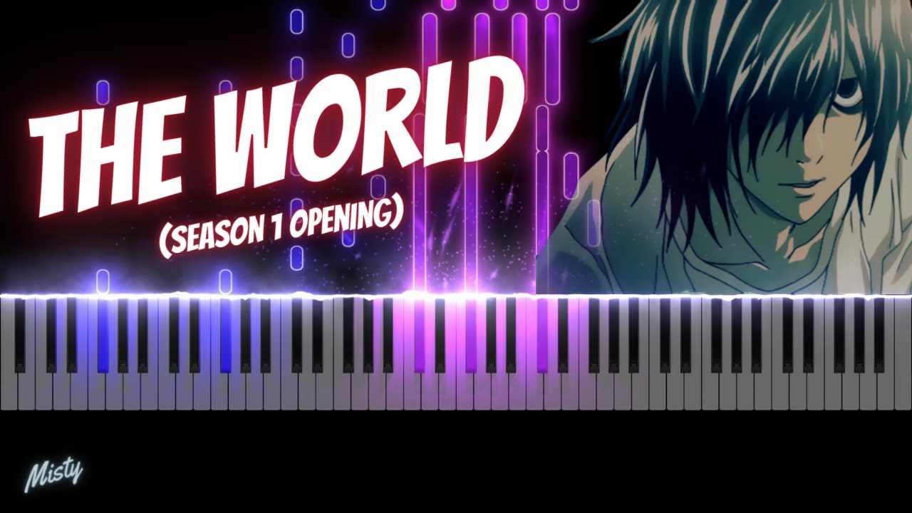Death Note - The World (Opening 1) || Piano - YouTube