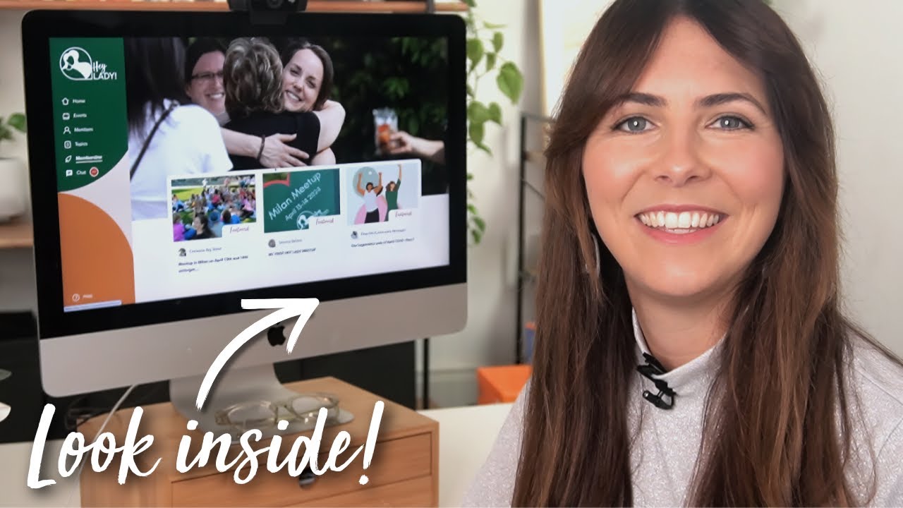 Tour of the Hey Lady! platform with our Founder, Emma - YouTube