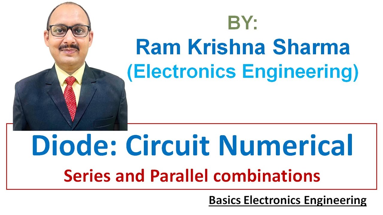 1.9 Diode Numerical - Series Parallel Combinations of diodes - YouTube
