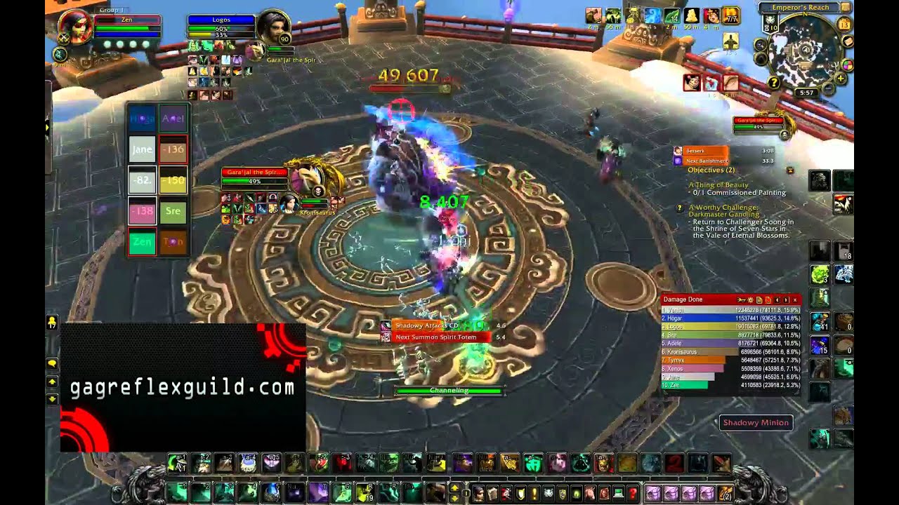 Heroic 10 man Gara'jal the Spiritbinder - Gag Reflex - Mistweaver Monk ...