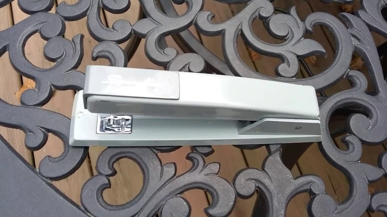 The Beauty of "Made In The USA" - An Old Swingline Stapler (1970s ...