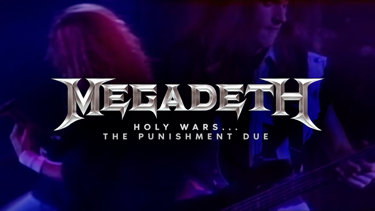 Megadeth - Holy Wars... The Punishment Due (Hammersmith Odeon 1992 ...