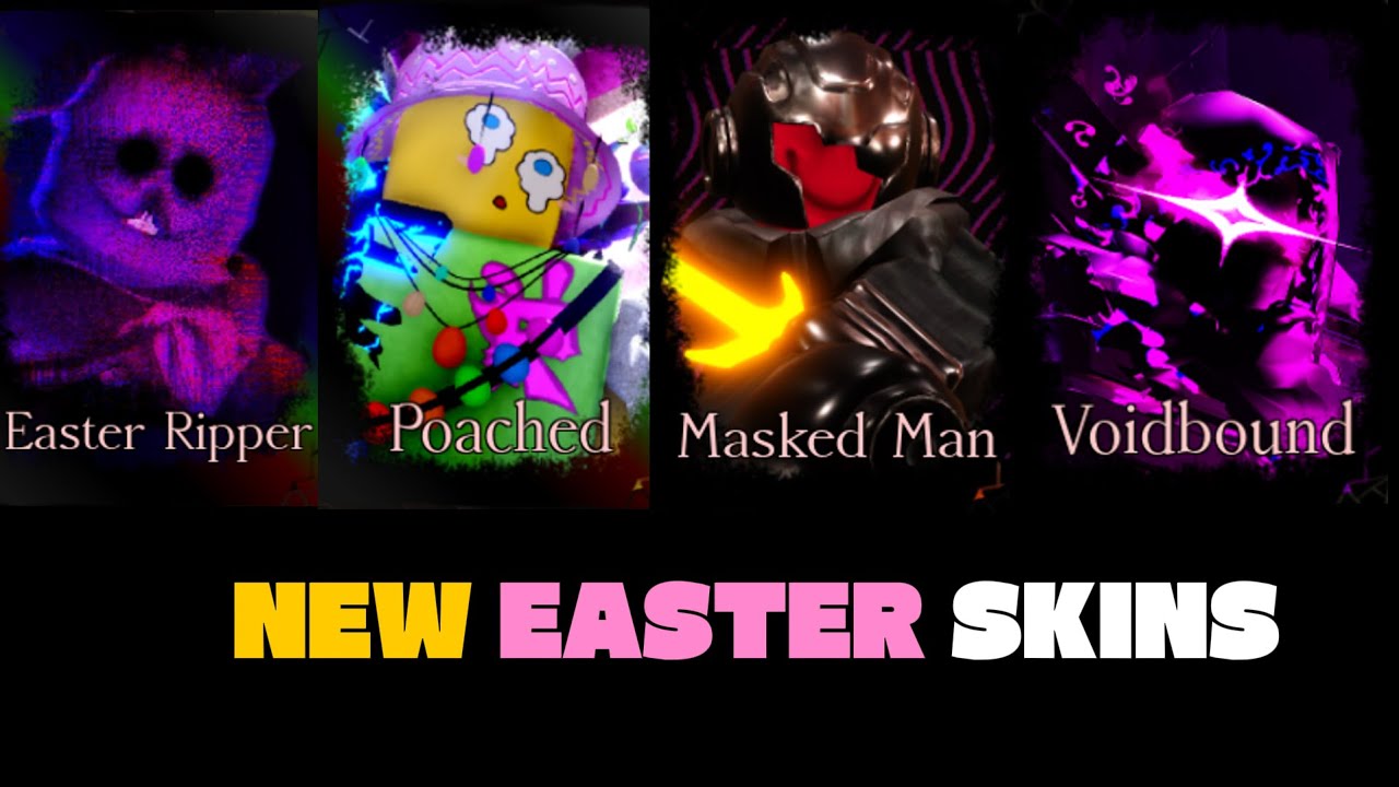 THE NEW ROBLOX FORSAKEN EASTER SKINS ARE AMAZING! - YouTube