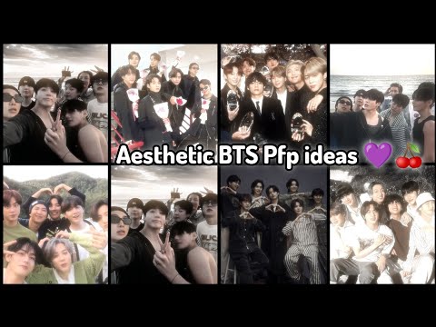 BTS aesthetic pfp ideas 🍒💜ot7 pictures for insta pfp whatsapp dpz ideas💫 #bts #aesthetic Korean boy🥰