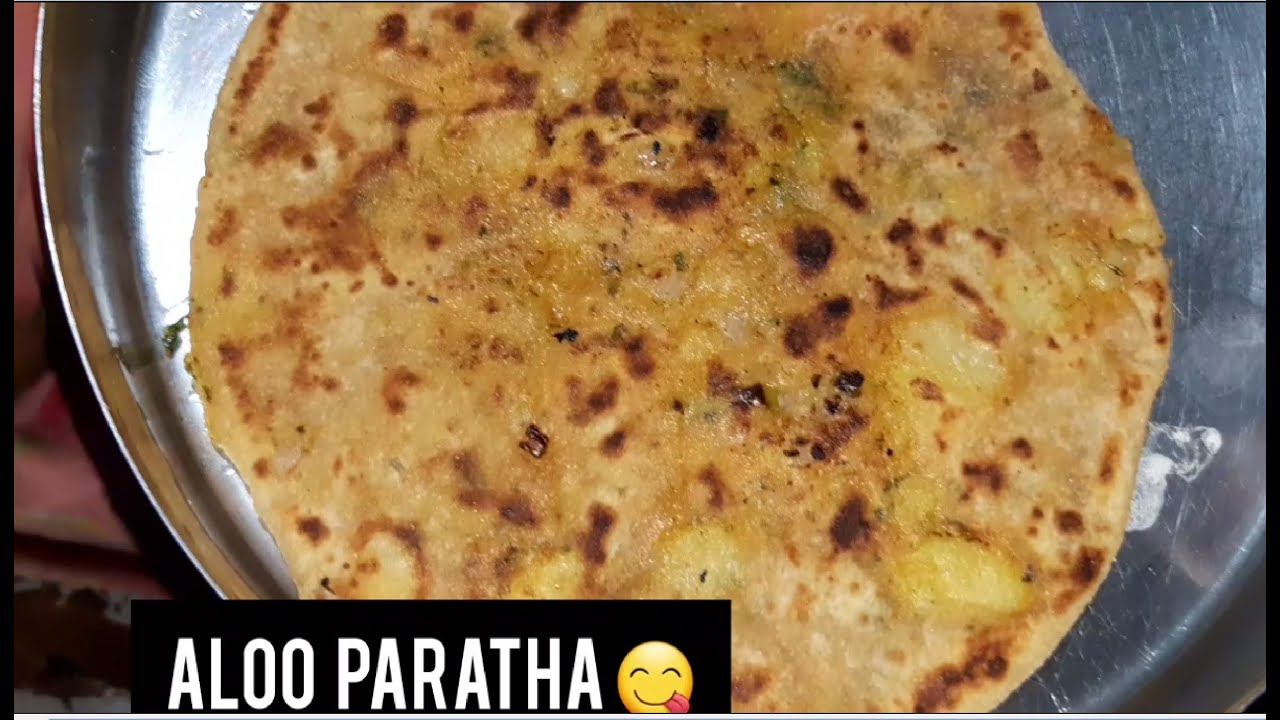 Aloo Paratha Recipe with Pudina flavour Dhaba Style Punjabi Aloo ...