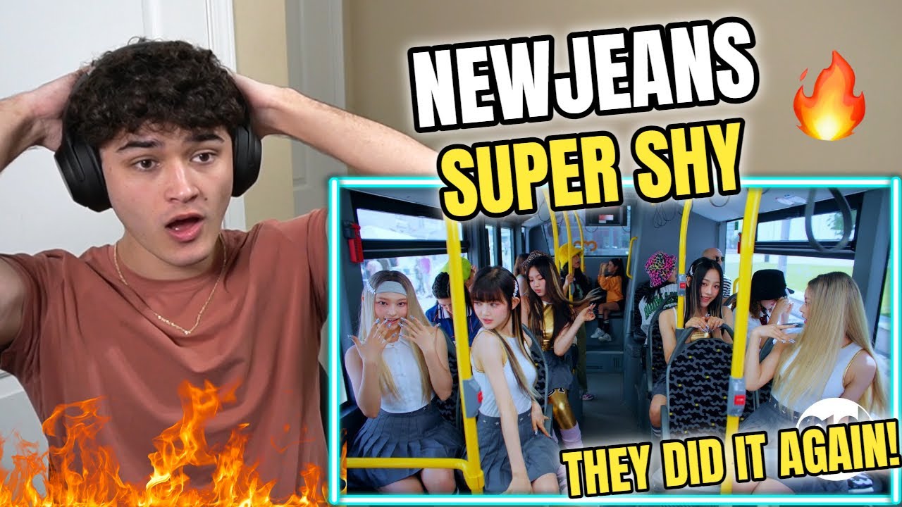 NewJeans (뉴진스) 'Super Shy' Official MV REACTION! - YouTube