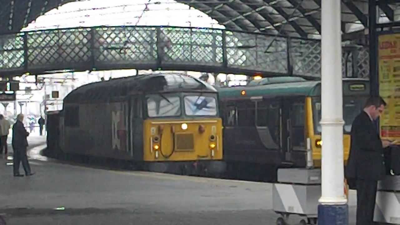 DCR Class 56, 56303 Screams Through Newcastle - YouTube