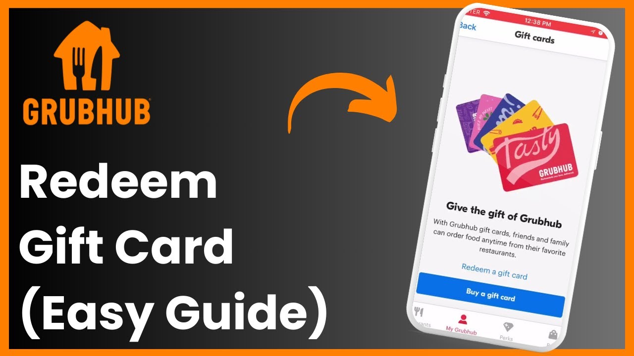 How To Redeem Grubhub Gift Card ! - YouTube