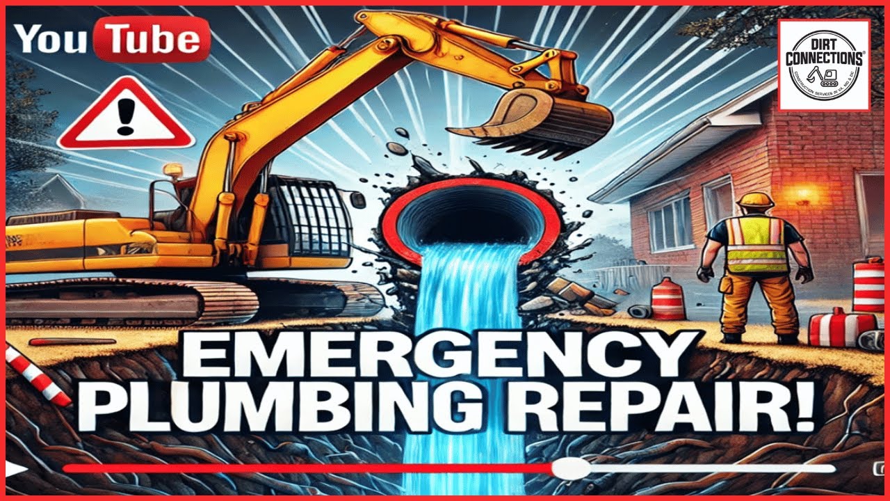 Emergency Plumbing Repair Digging Deep to Fix the Crisis! - YouTube
