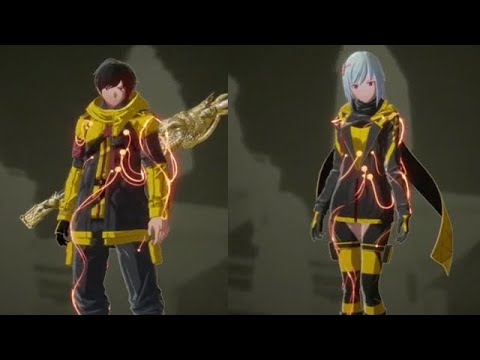 Scarlet Nexus all Archivist Attire Outfits - YouTube
