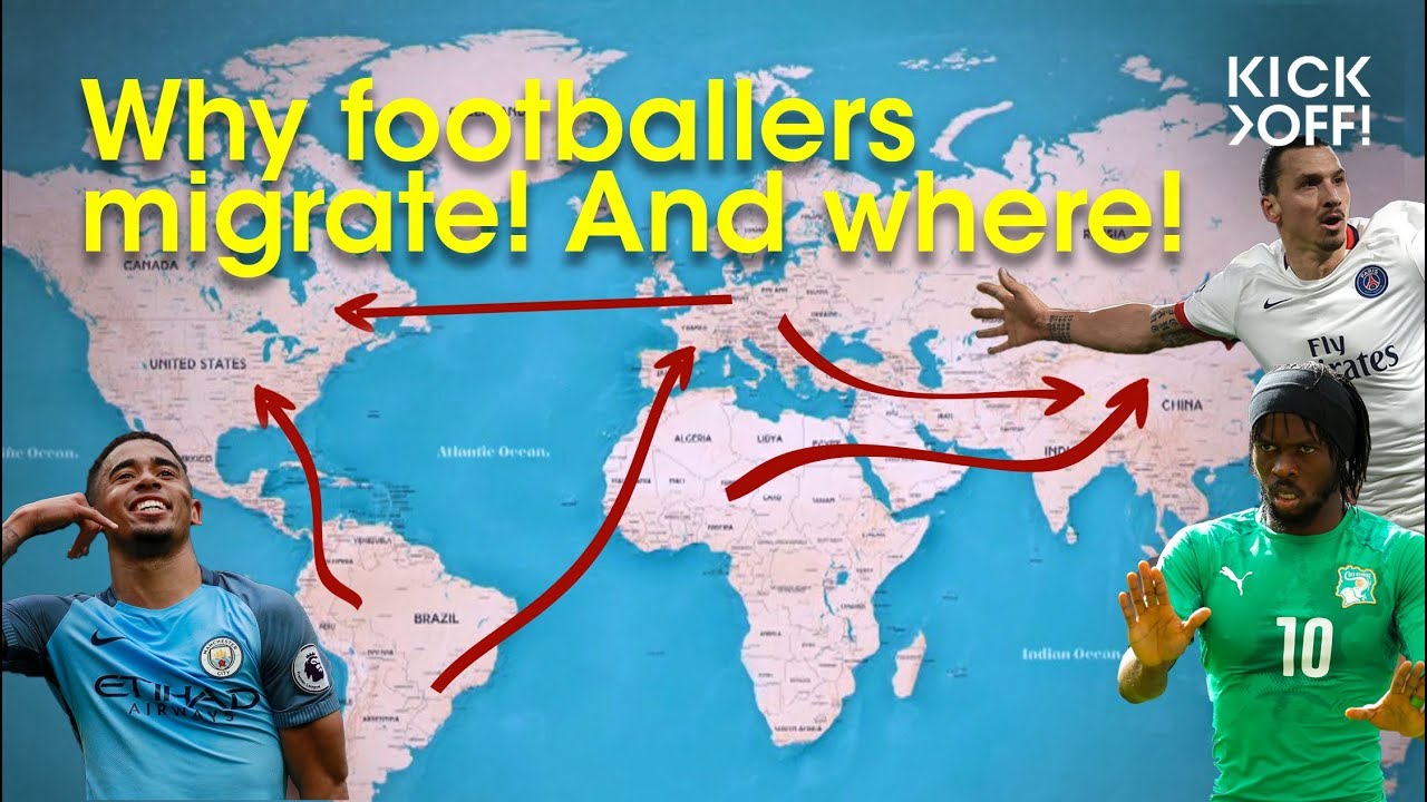 HOW global migration shapes football transfers - YouTube