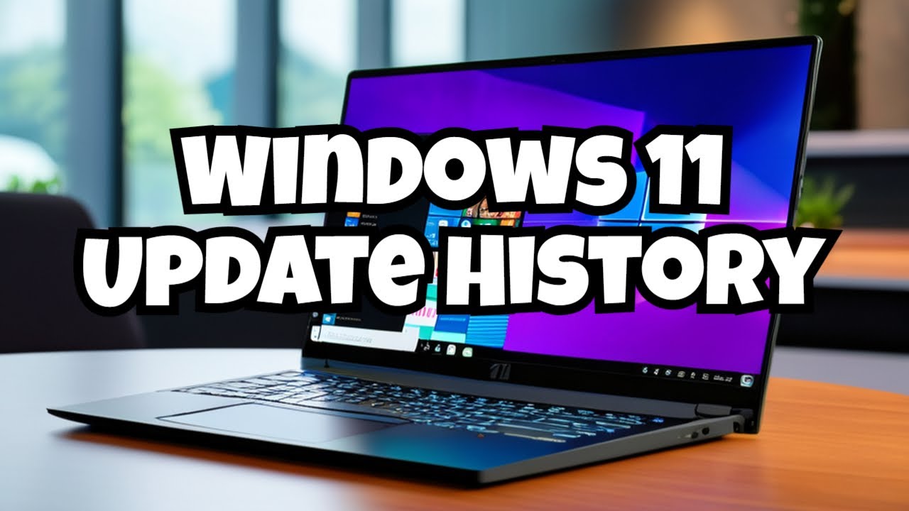 How To check the update history on Windows 11 4K 2024 - YouTube