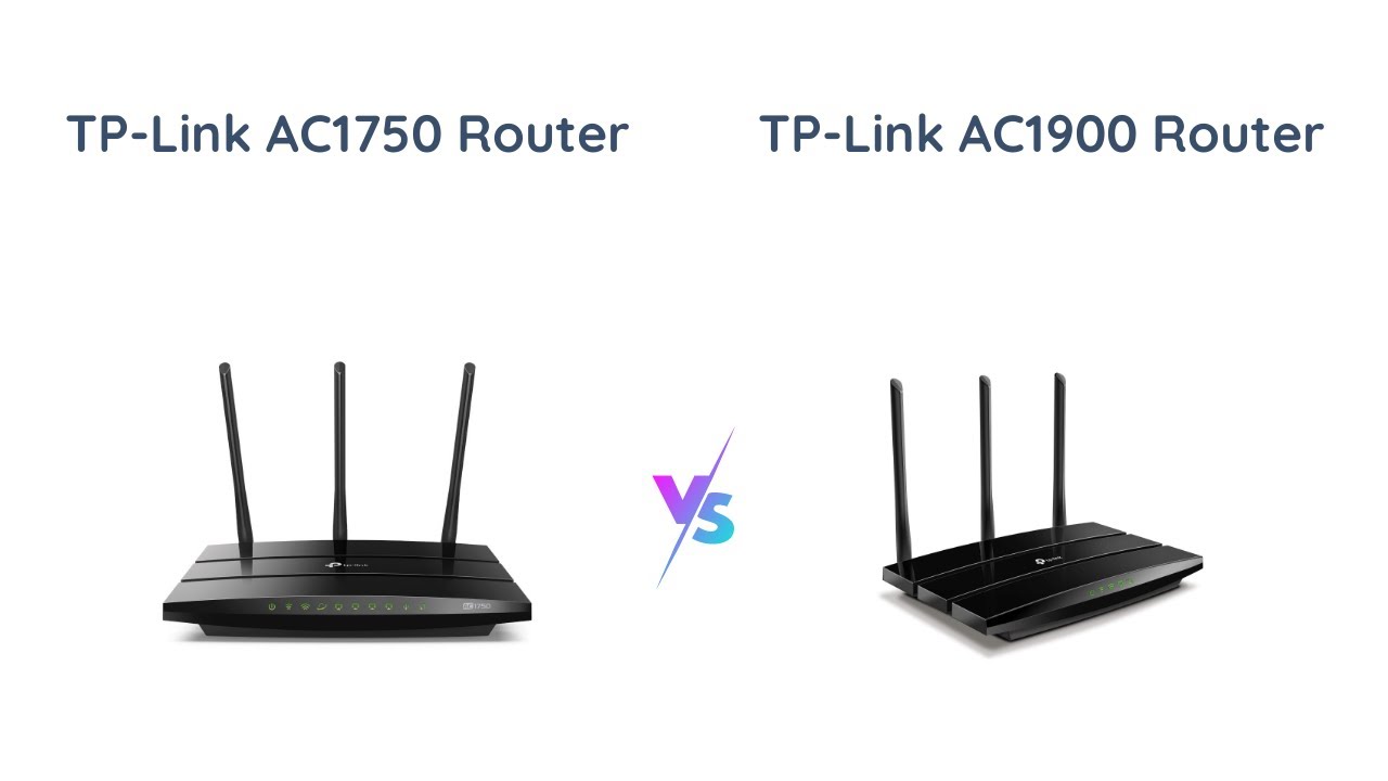 TP-Link AC1750 vs AC1900 Router Comparison - YouTube
