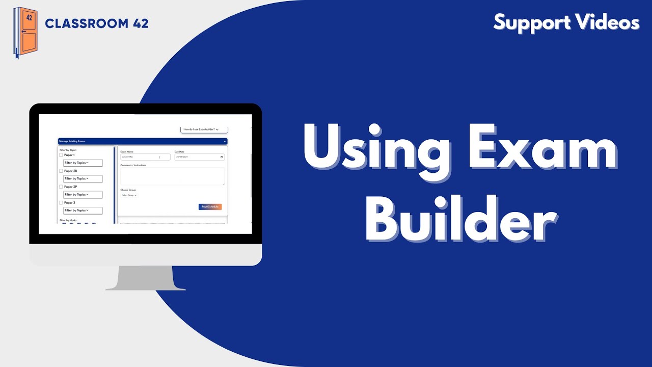Using Exam Builder - YouTube