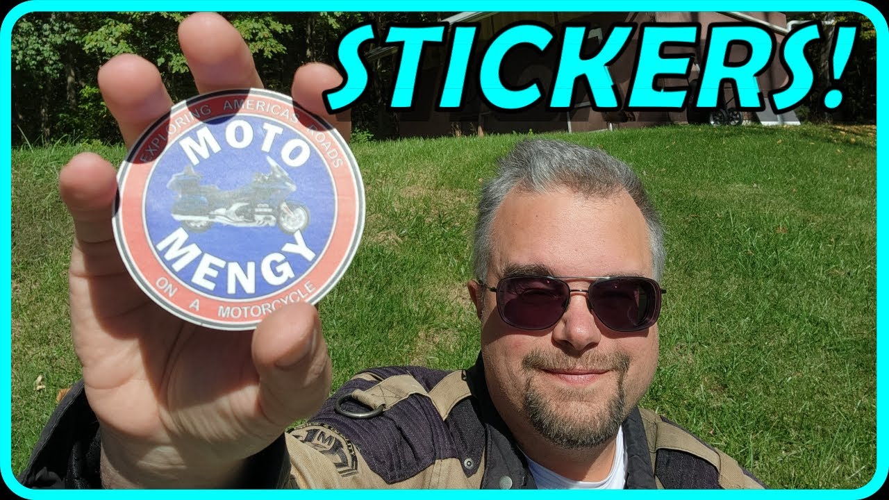 Sticker Mule Motovlog Stickers! (Ride to Motovlogger Bridge) - YouTube