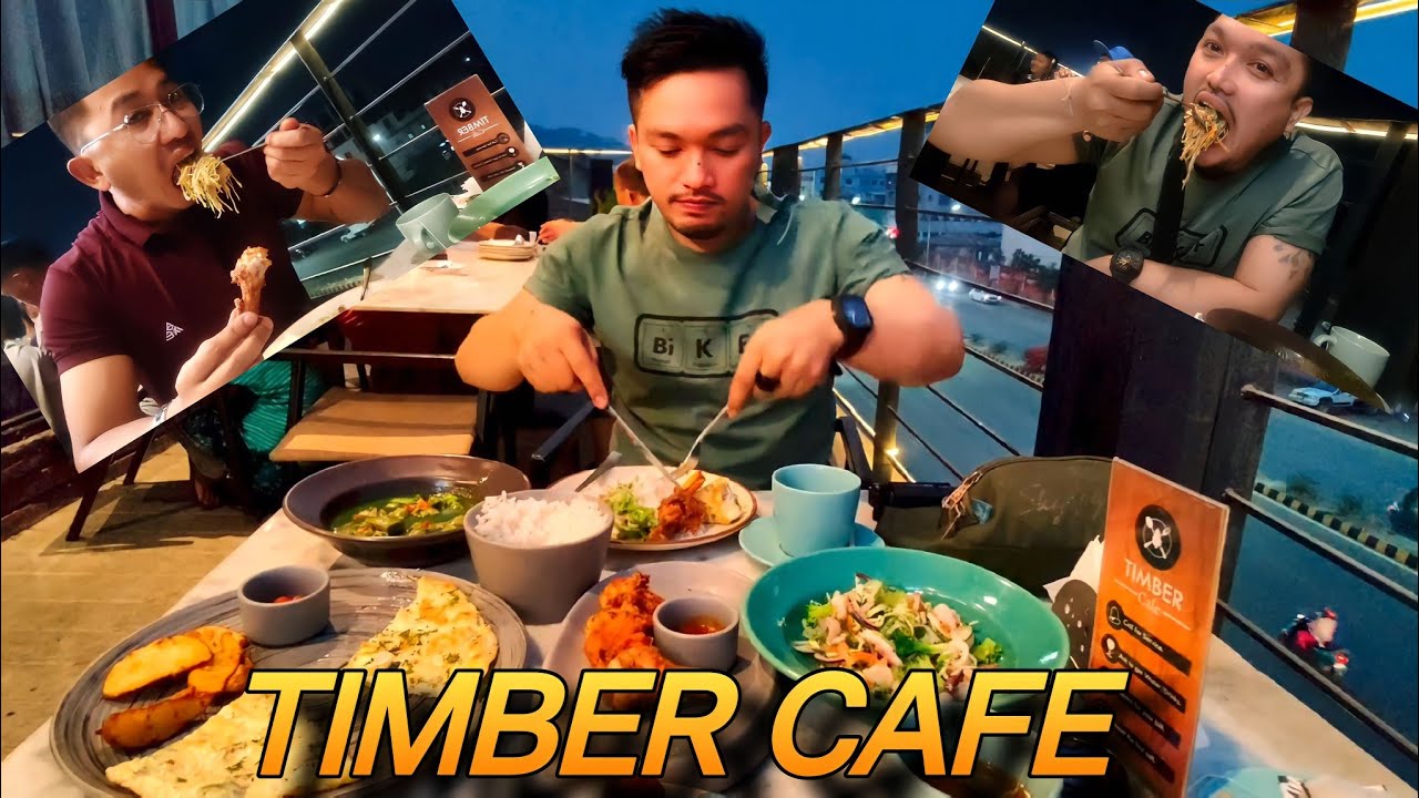 TIMBER CAFE VLOGS || NORTH EAST INDIA || MANIPUR IMPHAL || Best Cafe in Manipur || - YouTube