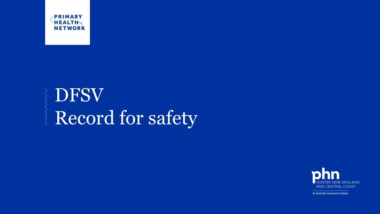DFSV Record for Safety - YouTube