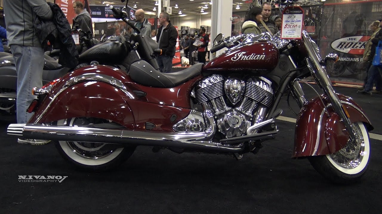 2018 Indian Chief Classic - Walkaround - 2018 Toronto Super Show - YouTube
