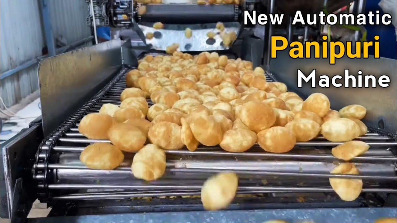 New Panipuri Machine Automatic | Panipuri Business Ideas - YouTube