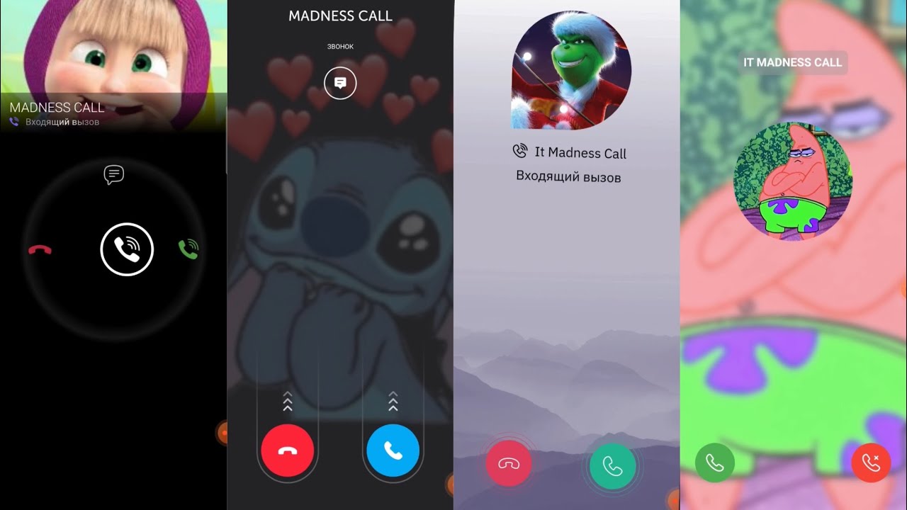Screen Video Recording Incoming Call Sound, Social Network Viber, BiP ...
