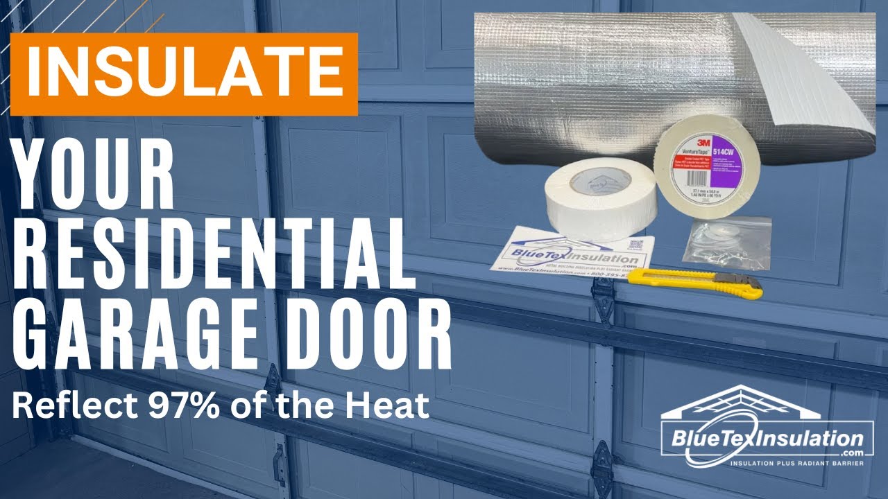 Garage Door Insulation For Residential Doors - Tearproof/Puncture ...