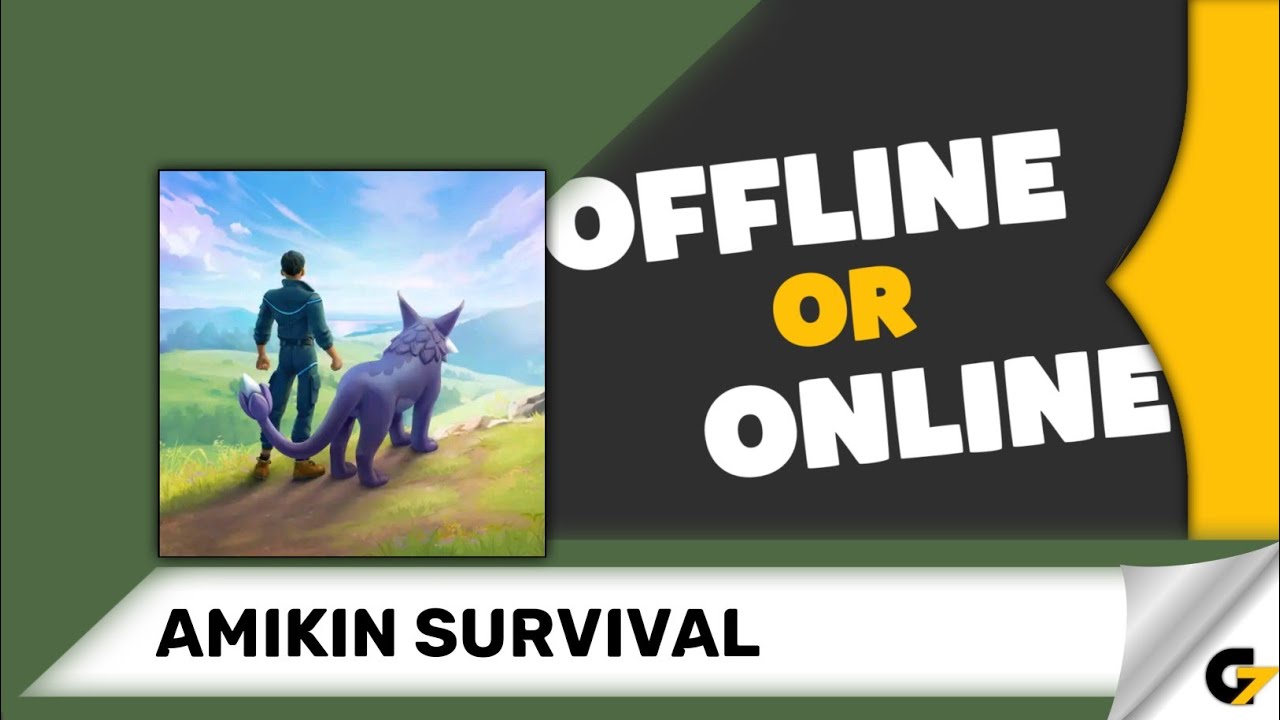 Amikin Survival game offline or online ? - YouTube