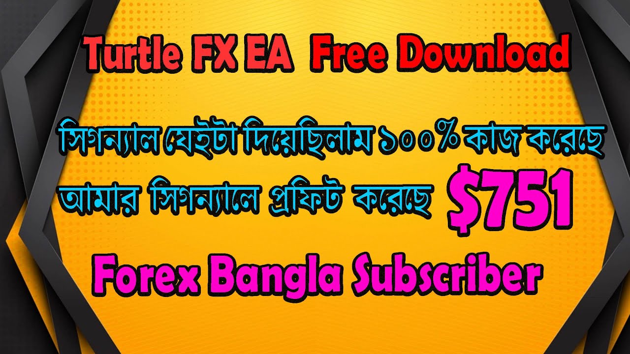 Turtle FX EA । Best Forex Robot Trading bangla । Forex Robot । Make ...