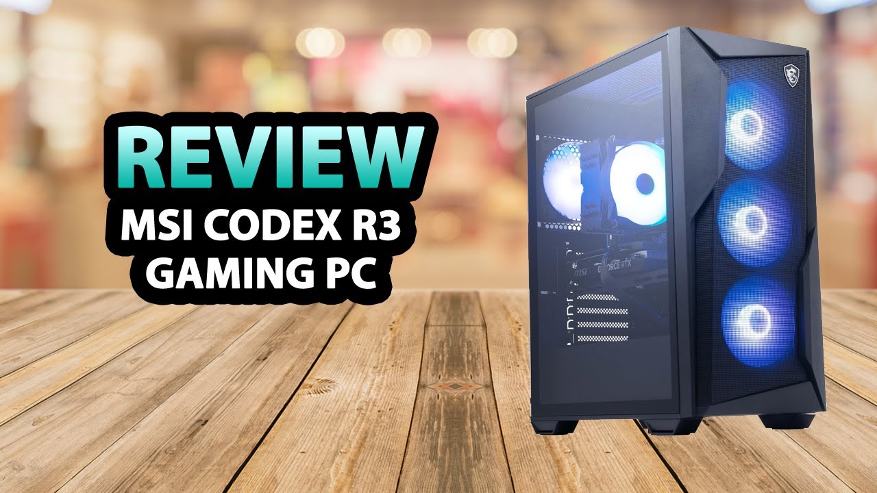 MSI Codex R3 Gaming Desktop i7-14700F RTX 4060 Review - YouTube