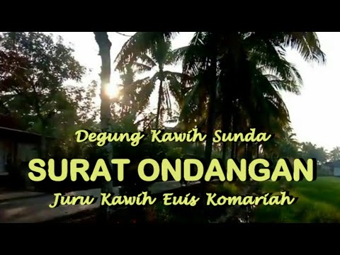 Degung Sunda Pernikahan || Surat Ondangan Juru Kawih Euis Komariah || Gamelan Degung Penyejuk Hati