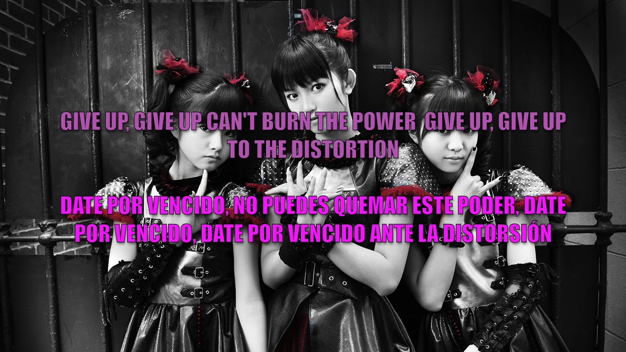 Babymetal - Distortion SUB ESPAÑOL (Kan / Rom / Eng Lyrics) - YouTube