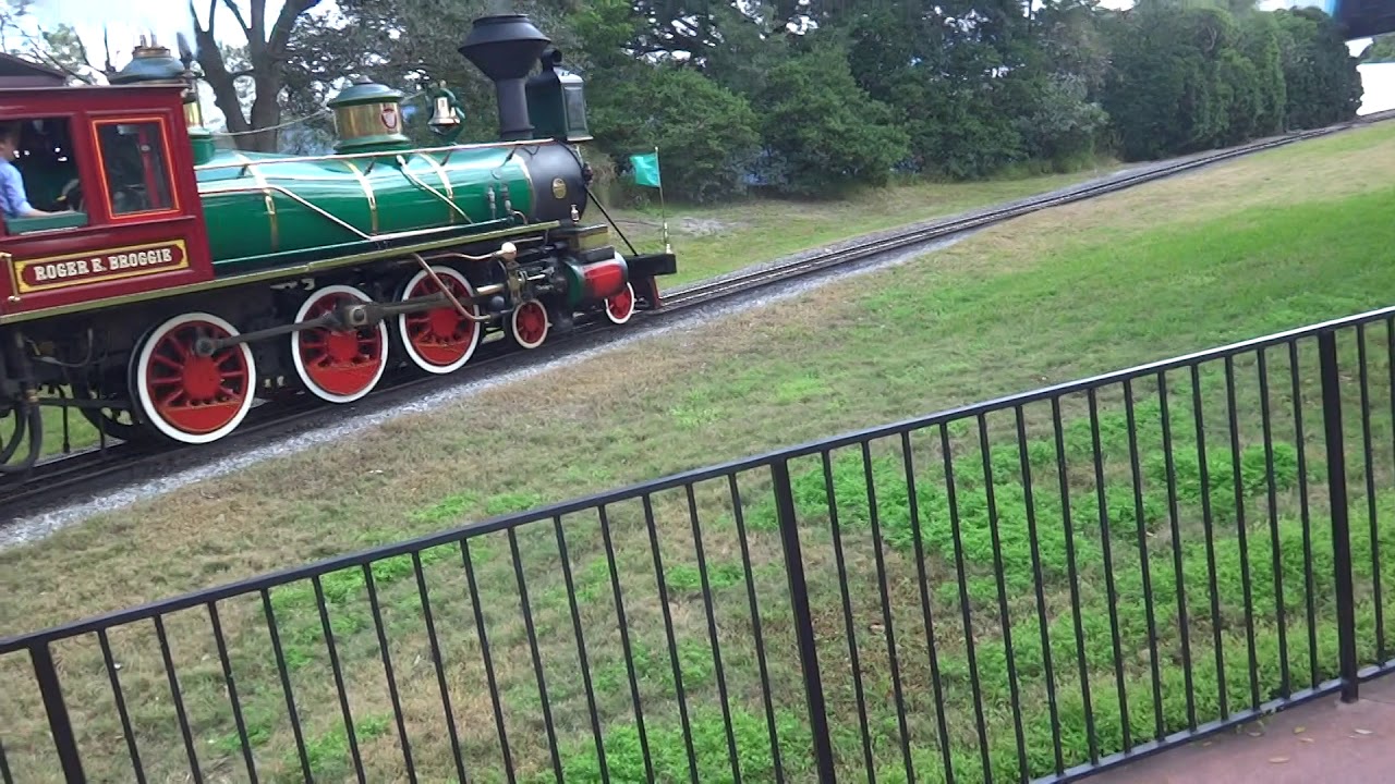 Walt Disney World Railroad 3 Roger E. Broggie - YouTube