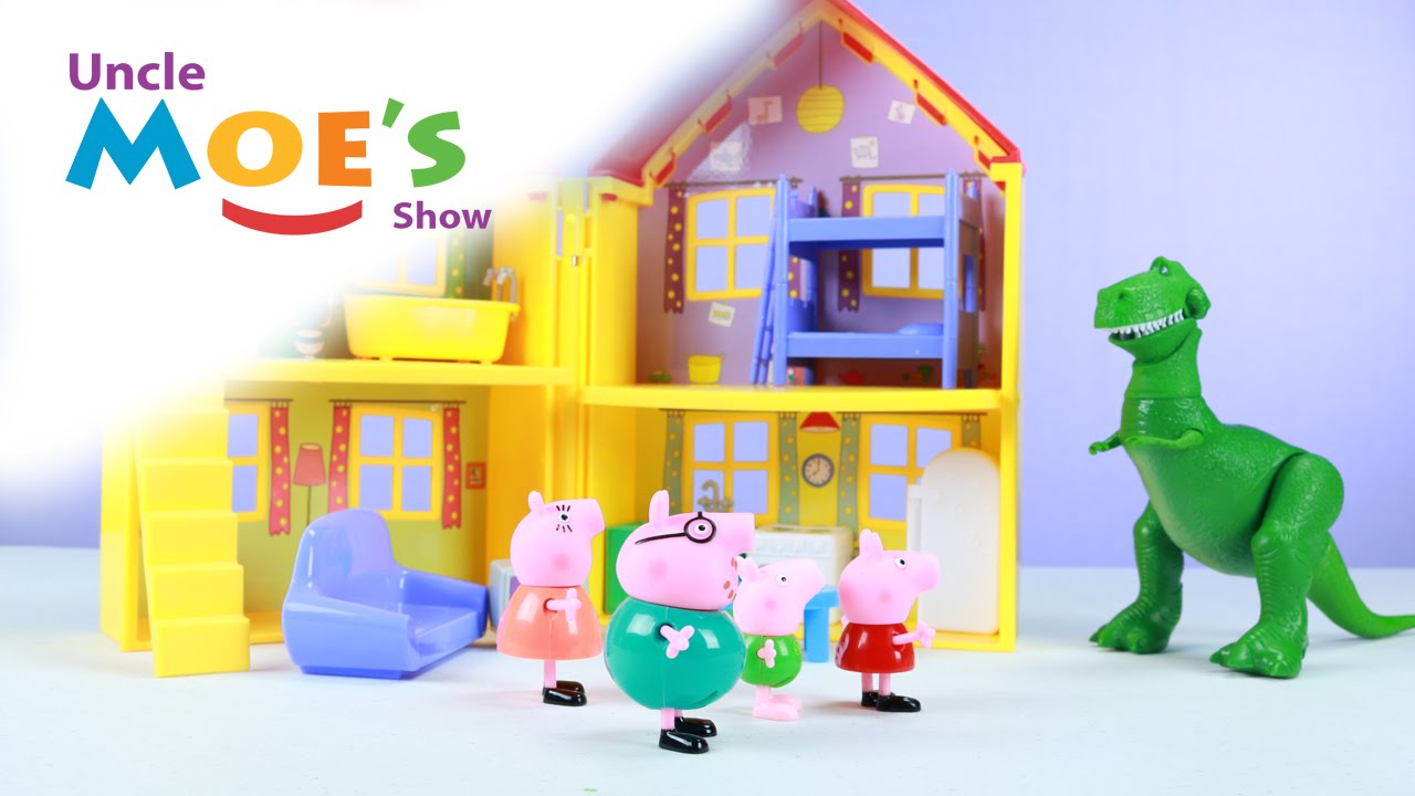 Peppa pig George and Mr Dinosaur - YouTube