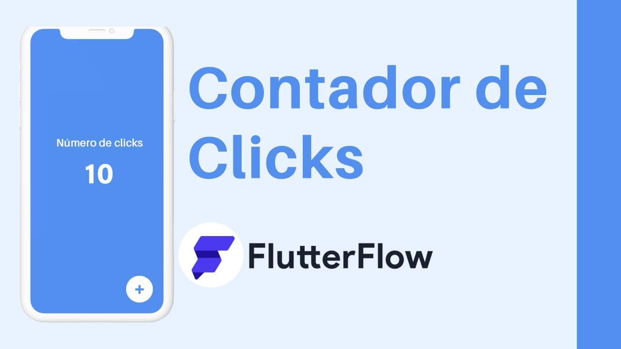 Contador de cliques usando Flutter Flow #nocode - YouTube
