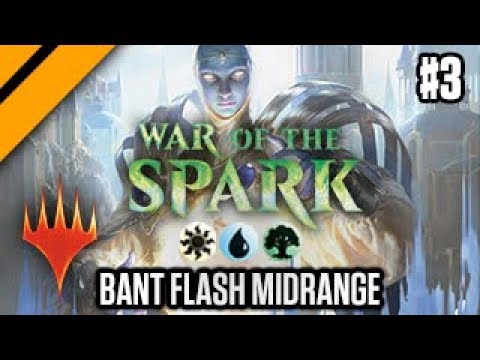 MTGA - Bo3 Constructed - Bant Flash Midrange P3 - YouTube