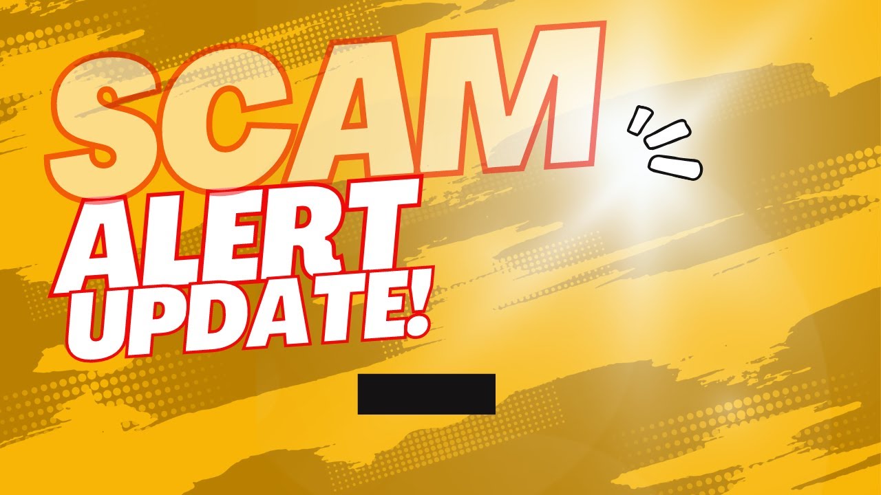 Scam alert! - YouTube