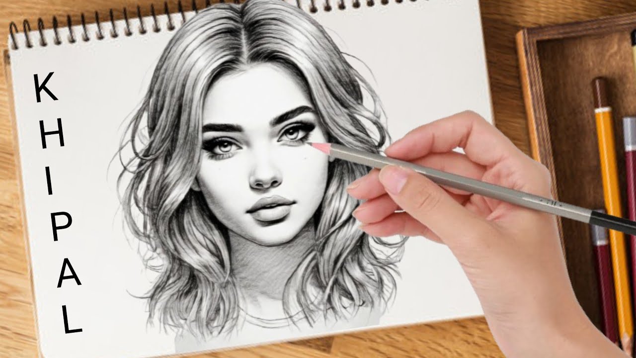 Easy sketch art || painting techniques || easy drawing || sketch art ...