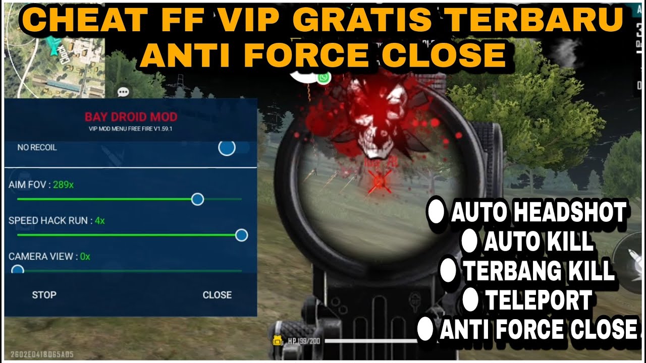 CHEAT FF TERBARU 2021 MOD MENU - AUTO HEADSHOT || AUTO GRAND MASTER - YouTube