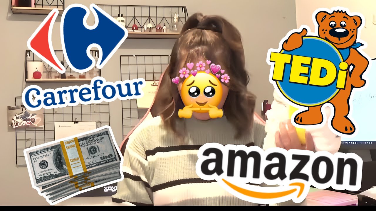 Compras tedi carrefour amazon 🛍🛒🤑 - YouTube