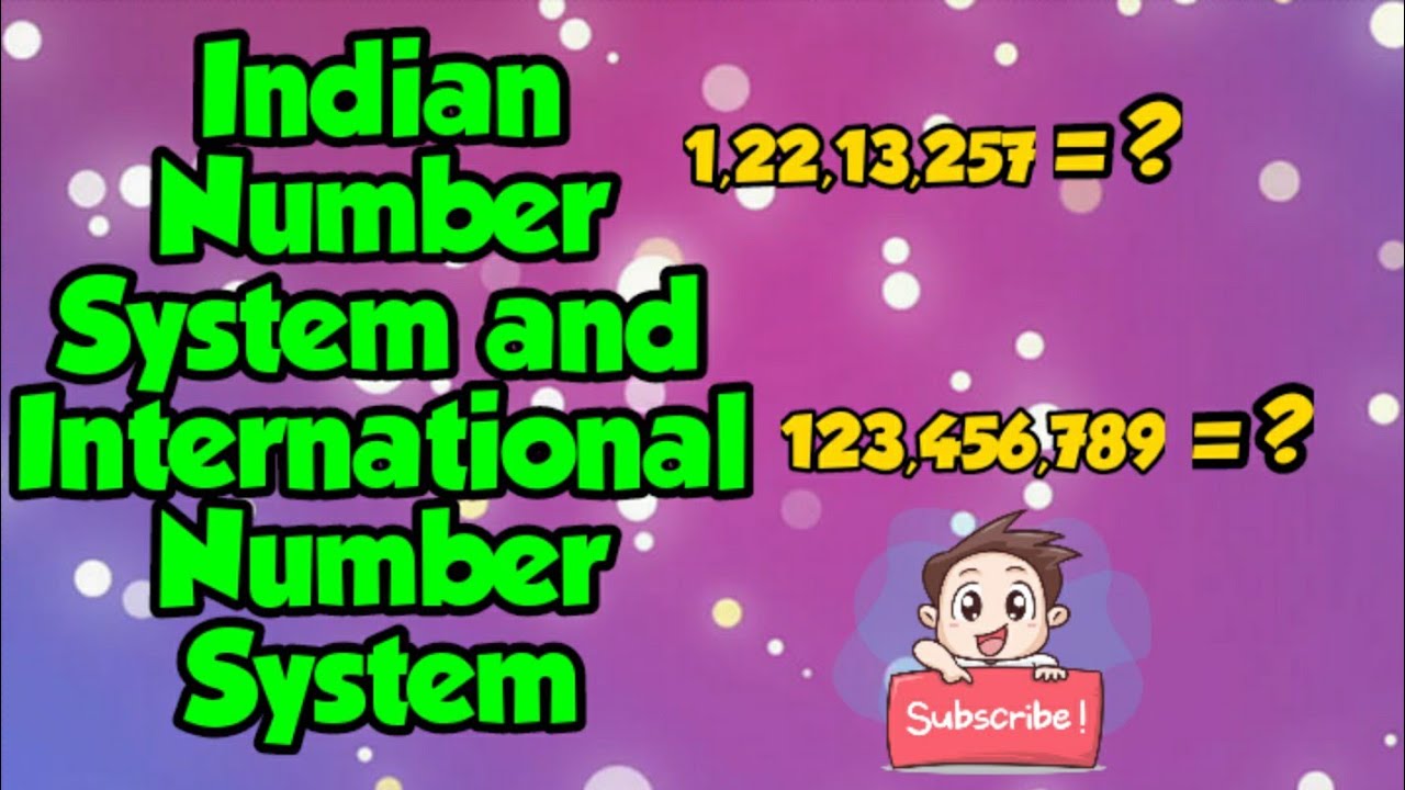 Indian Number System And International Number System 6th Class indian-number-system-and-international-number-system-6th-class