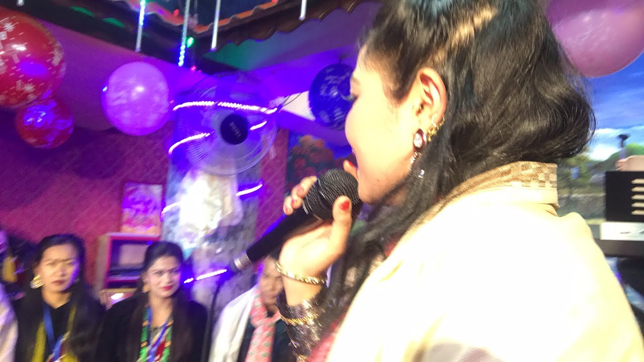Nisha lama yonjan singing selo at chadani rodhi nachghar - YouTube